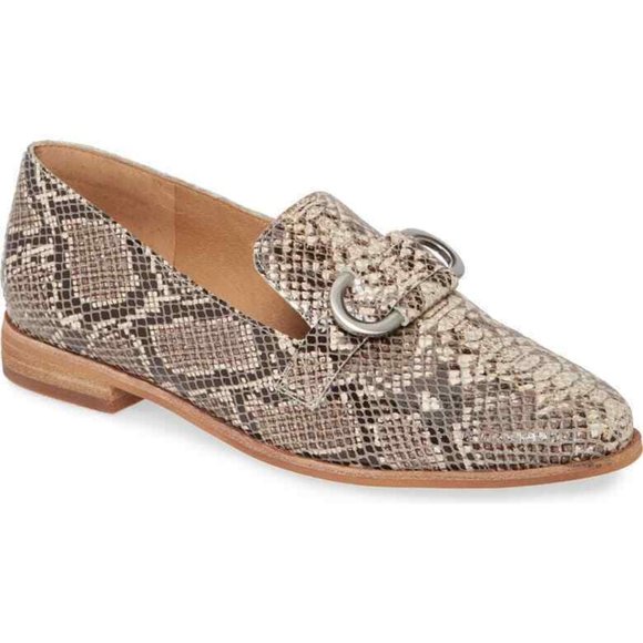 Corso Como | Shoes | New Corso Como Clarrah Loafers Natural Python Size ...